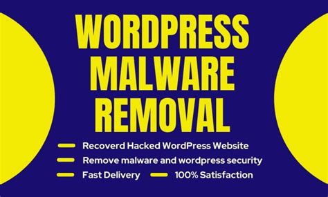 Fix Wordpress Malware Removal Hacked Wordpress Security Remove Malware By Motin74 Fiverr