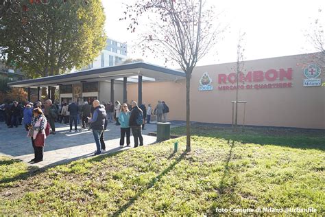 Milano Lambrate Inaugurato Il Mercato Coperto Di Via Rombon Urbanfile