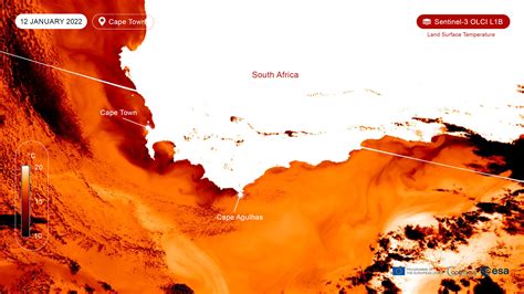 Water Surface Temperature Based On Sentinel 3 Copernicus Data Space