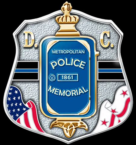 DC Metropolitan Police Department Memorial Badge from Collinson Enterprises