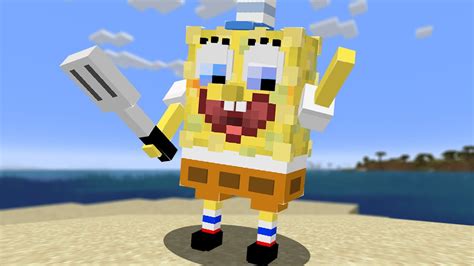 I Remade Every Mob Into Spongebob In Minecraft Youtube