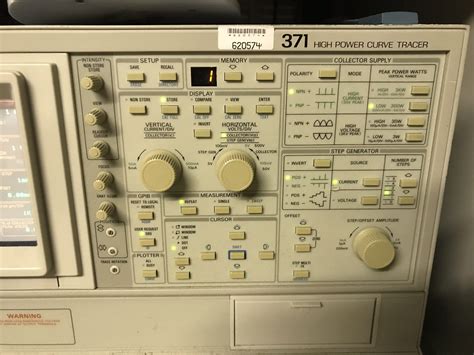 Tektronix 371 High Power Curve Tracer Bridge Tronic Global