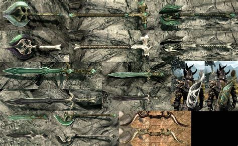 Glass Weapons Obsidian Gallery The Elder Scrolls V Skyrim Mods