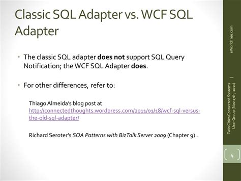 ppt wcf sql server adapter powerpoint presentation free download