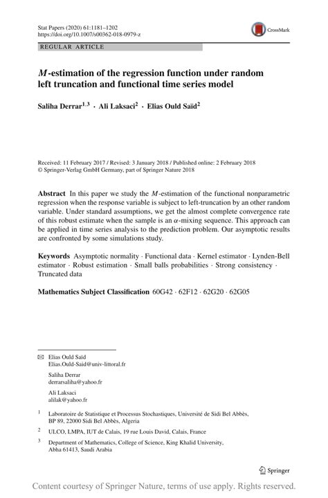 M Estimation Of The Regression Function Under Random Left Truncation And Functional Time Series