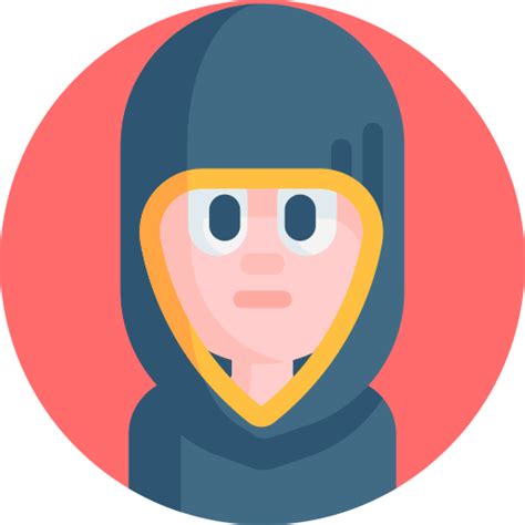 Hacker Detailed Flat Circular Flat Icon