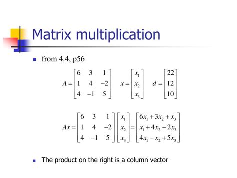 Ppt Linear Models And Matrix Algebra Powerpoint Presentation Free Download Id 2420074