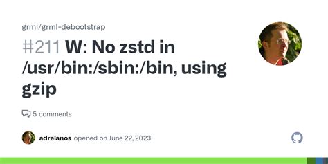 w no zstd in usr bin sbin bin using gzip · issue 211 · grml grml