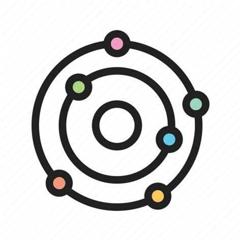 Atom Atomic Carbon Chemical Formula Molecule Structure Icon