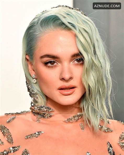 Charlotte Lawrence Showed Off Her Sexy Body While Posing In A See