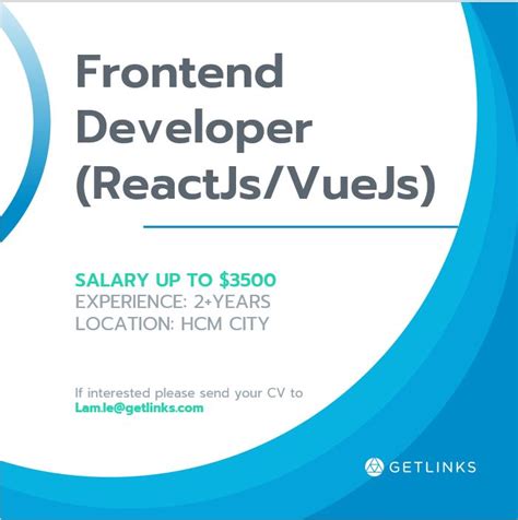 Lam Le On Linkedin Wearehiring Frontenddeveloper Frontenddeveloper Reactjs