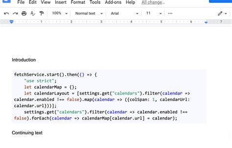 Formatting How Can I Get Code Syntax Highlighting In Google Docs Web Applications Stack