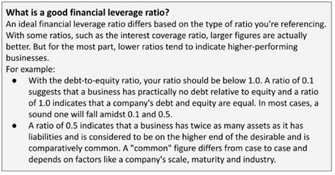 Leverage Ratio Defintion Formula Types Application And More
