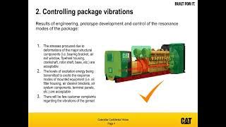 Generator Set Vibrations 5 Things You Need To Know Cat Caterpillar