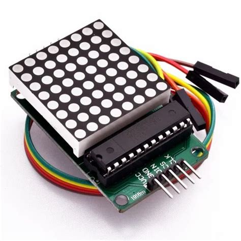 Embeddinator Red Max7219 8x8 Led Dot Matrix Module For Arduino For