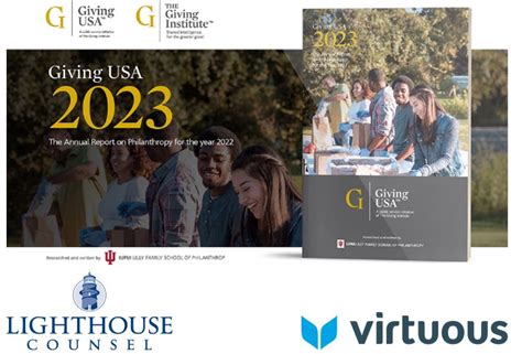 Virtuous On Linkedin Welcome You Are Invited To Join A Webinar Giving Usa 2023 Briefing…