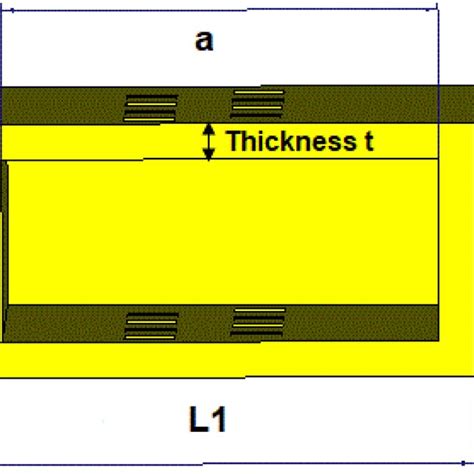 Dual Beam Waveguide Slots Antenna With Wall Thickness Structure Color