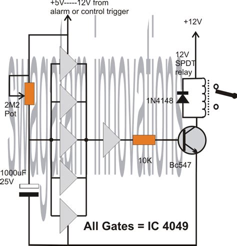 Simple 5 To 20 Minute Delay Timer Circuit Circuit Diagram Centre