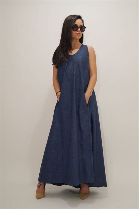 Xxl Xxxl Dressfloor Length Dresssummer Dresscotton Etsy