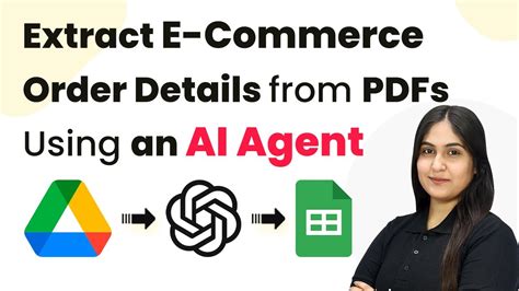Automatically Extract E Commerce Order Details From Pdfs Using Pabbly Connect Pabbly