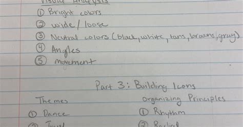 Part 2 Visual Research Analysis Arena