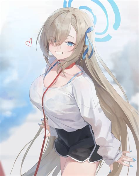 Asuna Blue Archive Drawn By Rang Go Danbooru