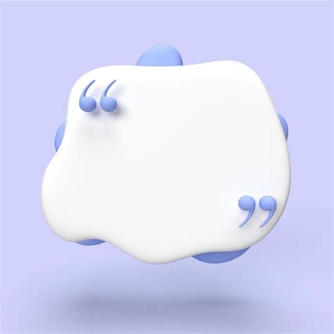 Speech Bubble D Render Minimal Concept Stock Photo At Vecteezy