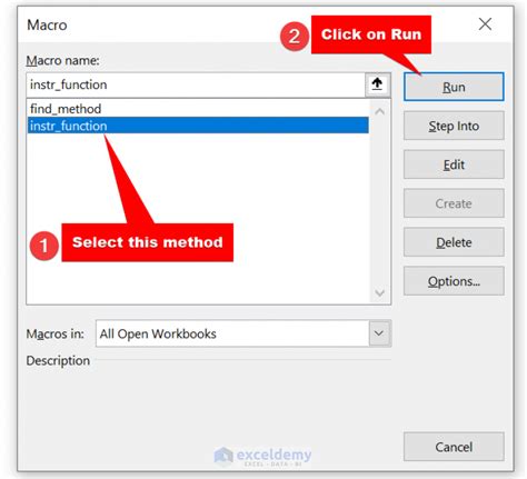 How To Find String In A Cell Using Vba In Excel 2 Methods Exceldemy