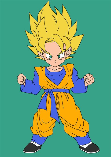 Dbz Ssj Goten By Ssj2note On Deviantart