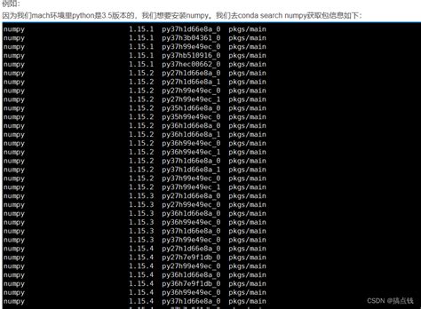 conda指令大全 指令基本总结 csdn博客