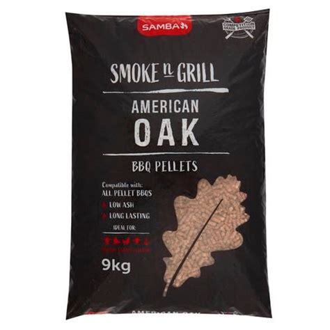 Samba 9kg Smokengrill Oak Pellets Bunnings Australia