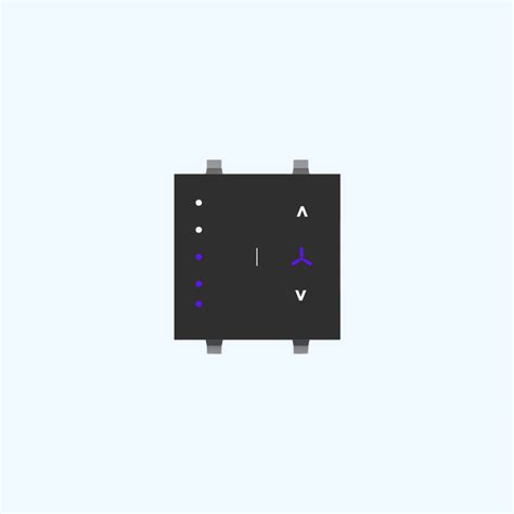 Fan Dimmer Touch Modular V1 H Smart