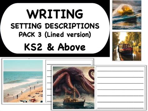 Setting Description Images With Writing Space Ks2 And Ks3 Pack 3 Teaching Resources