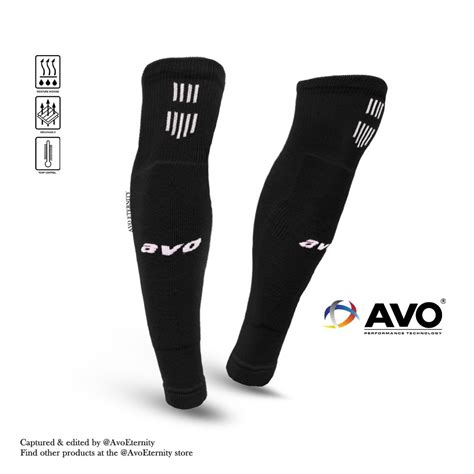 Jual Kaos Kaki Sambung Futsal Avo Original Sleeve Sock Sambungan Potong Kaus Kaki Sepak Bola