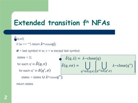 Ppt Equivalence Of Nfas And Dfas Constructing Dfa From Nfa Powerpoint