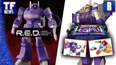 R E D Shockwave Galvatron Blitzwing Legacy Confirmado Youtube