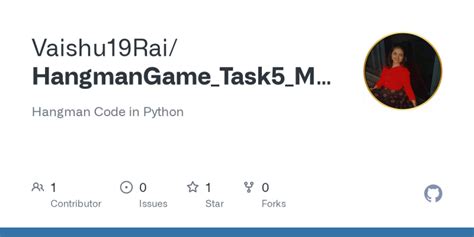 Completed Hangman Game With Python Vᴀɪꜱʜɴᴀᴠɪ Rᴀɪ Posted On The Topic