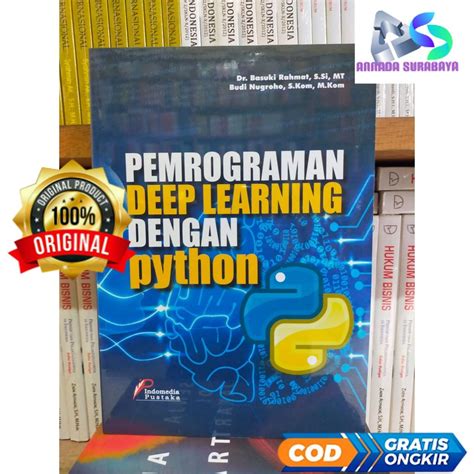jual pemrograman deep learning dengan python dr basuki rahmad imp