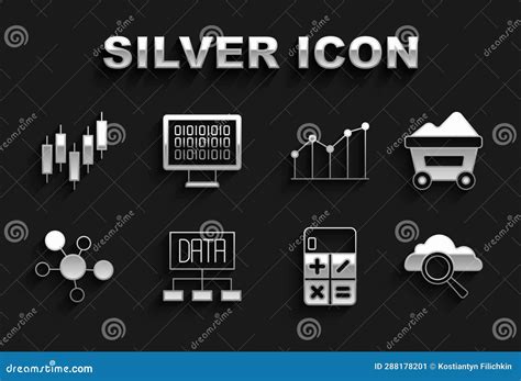 Set Data Analysis Coal Mine Trolley Search Cloud Computing Calculator Mind Map Infographic