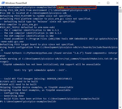 Working With The Raspberry Pi Pico With Windows And C C Element14