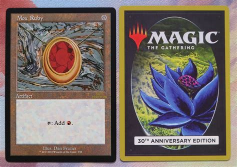 Mox Ruby 30th Anniversary Edition 30a Normal Usea Magic Proxy