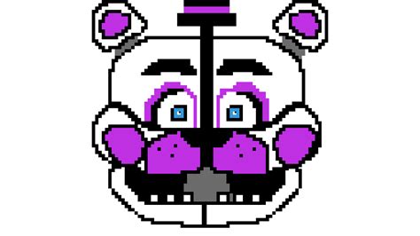 Рисовать по клеточкам фредди