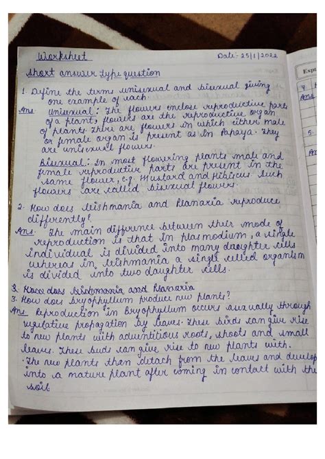 SOLUTION How Do Organisms Reproduce Worksheet Including Questions And