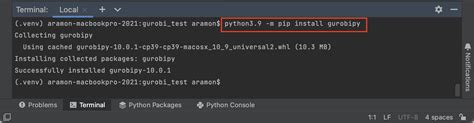 How Do I Use Gurobi With Pycharm Gurobi Help Center