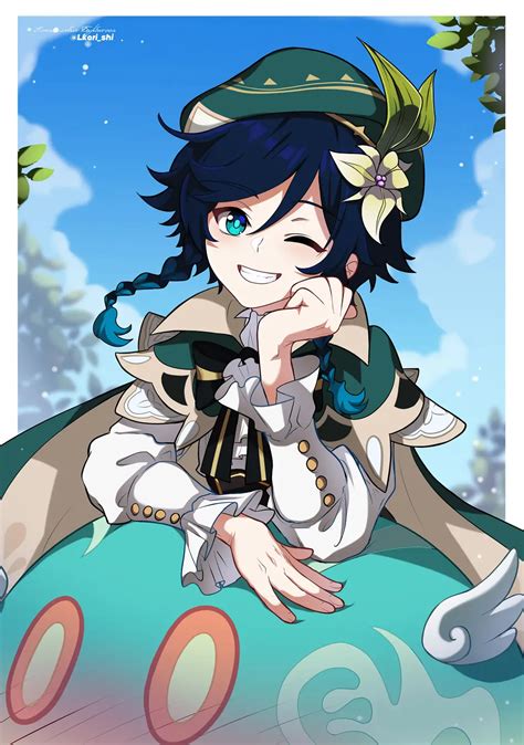 Venti Genshin Impact Image By Lkari Shi Zerochan Anime Image Board