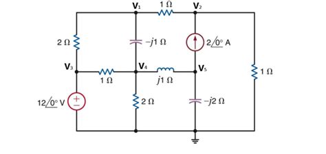 Solved Write Nodal Equations For The Circuit Below Put In Chegg Com