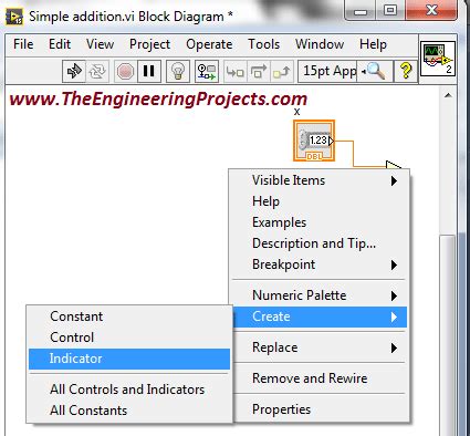 Creating First Project Using LabVIEW Programming The Engineering Projects