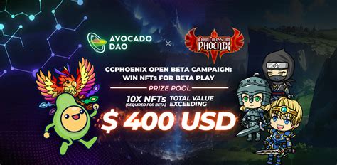 Ccphoenix Open Beta Campaign Win Nfts For Beta Play Avocado Dao