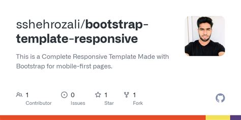 GitHub Sshehrozali Bootstrap Template Responsive This Is A Complete Responsive Template Made