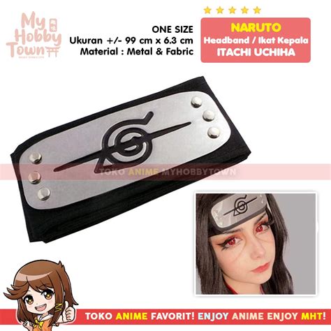 Naruto Konoha Scribbable Itachi Konoha Missing Ninja ที่คาดผมอนิเมะ